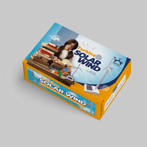 اسباب بازی آموزشی توربین بادی خورشیدی مدل Sepco1 - شرکت نیرو انرژی سپنتا